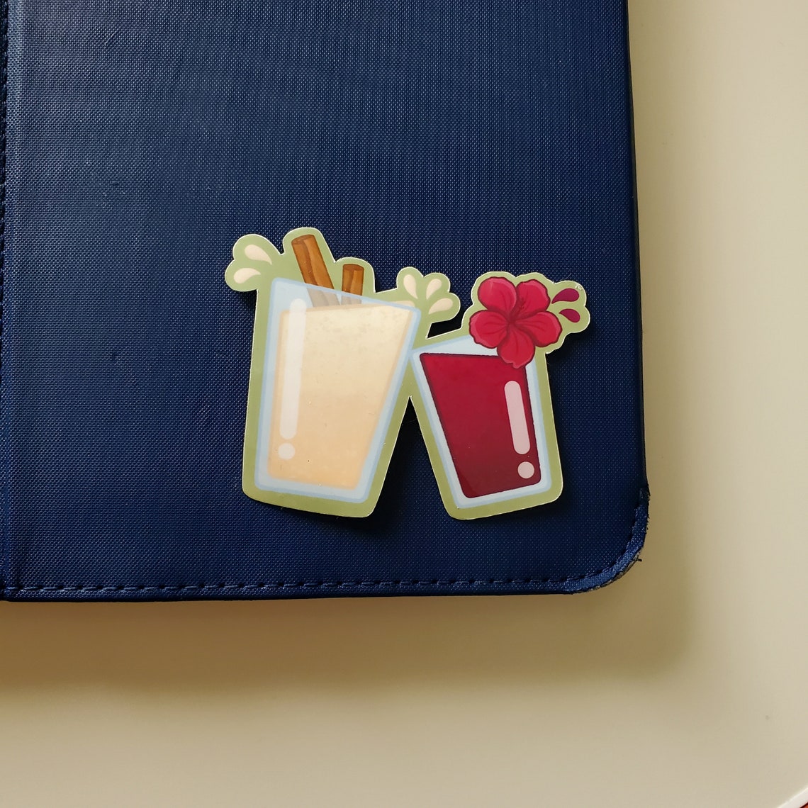 Aguas Frescas Sticker | Horchata and Jamaica Sticker| Mexican Drink ...