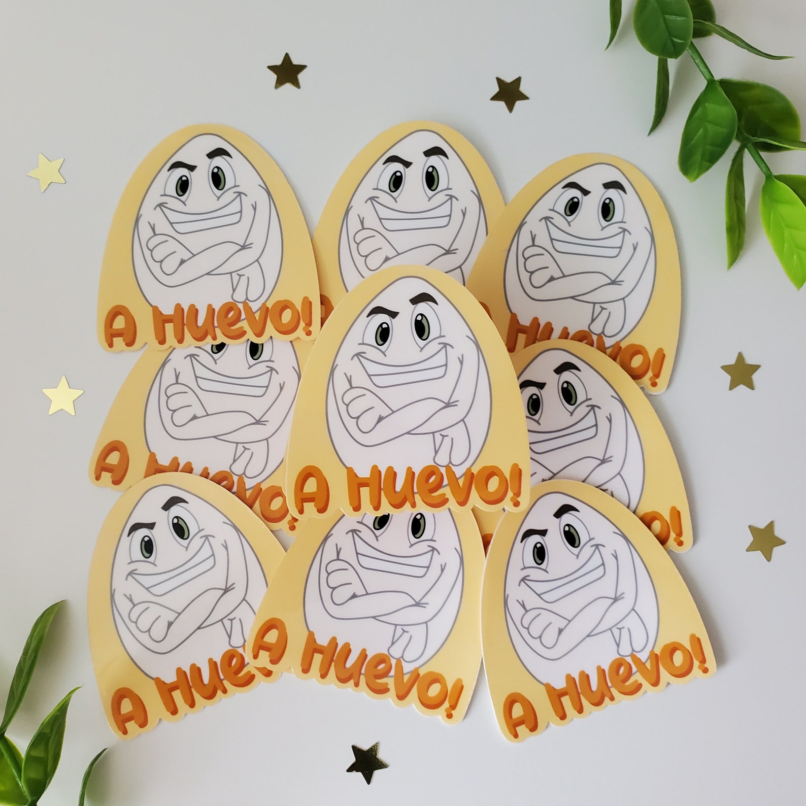 A Huevo! Sticker | Funny Sayings | Pelicula De Huevos | Cultura ...