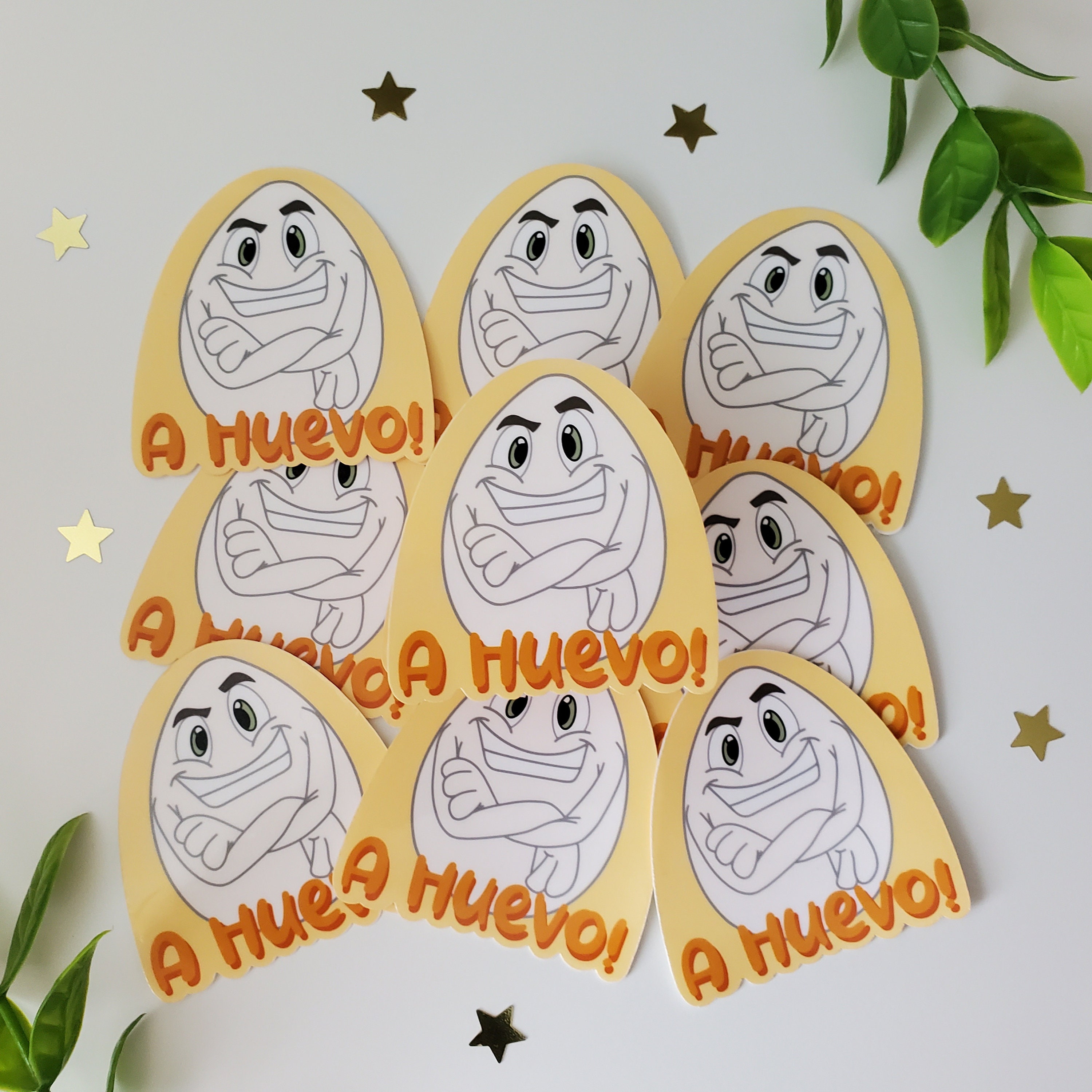 A Huevo! Sticker | Funny Sayings | Pelicula De Huevos | Cultura ...