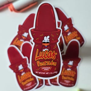 Watermelon Candy Sticker | Lucas Panzon Sticker | Mexican Candy ...