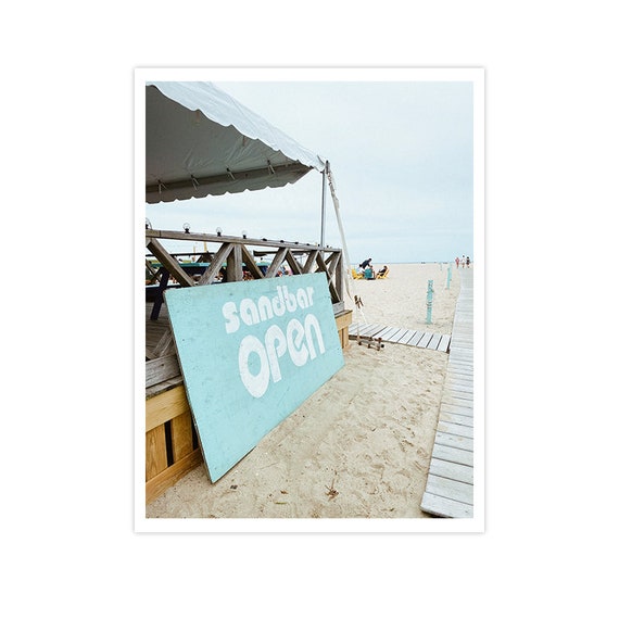 Sandbar Jetties Beach Nantucket Premium Archival Print - Etsy