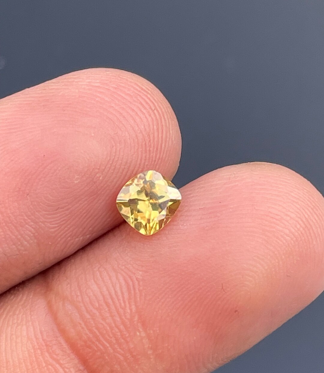 Chrysoberyl Gemstone,chrysoberyl Cut Stone, Size 5 Mm Cushion Natural ...