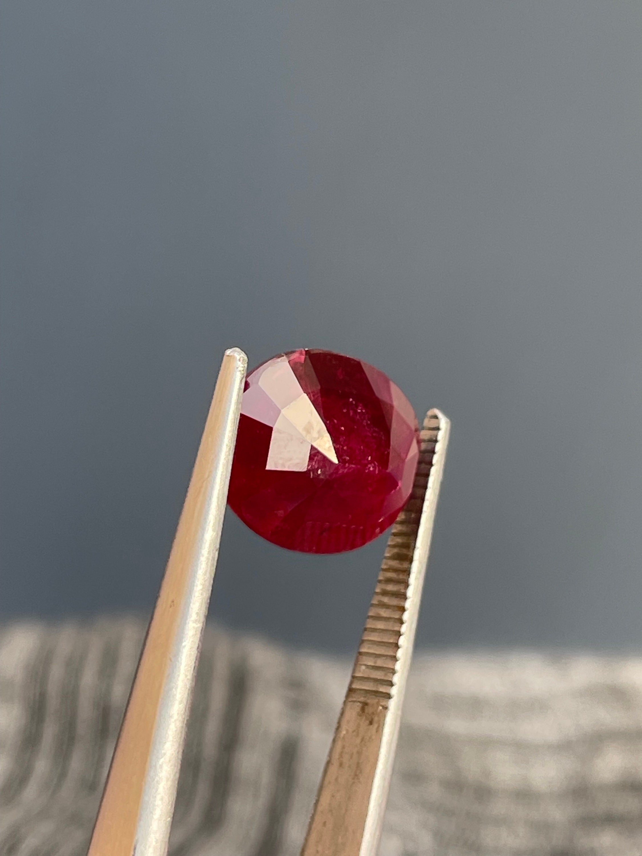 Natural Ruby Pigeon Blood Red RARE Quality With Certificate, 4.47cts 9 ...