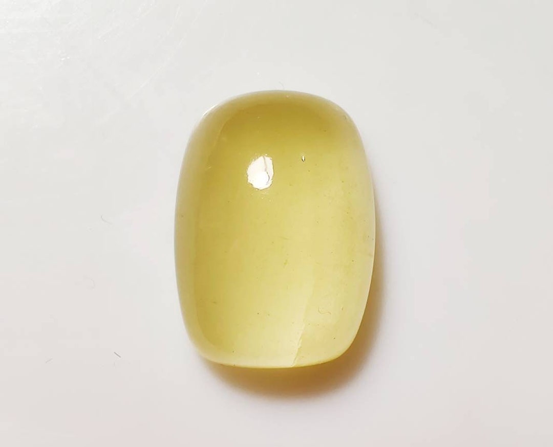 Yellow Beryl Cabochon Cushion Shape Loose Gemstone • Size• 9×13mm ...