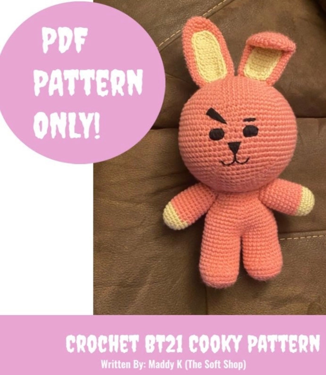 Crochet Cooky / Bunny Pattern! - Etsy
