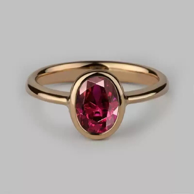 3 Carat Weight Natural Certified Ruby Ring 925 Sterling Silver - Etsy