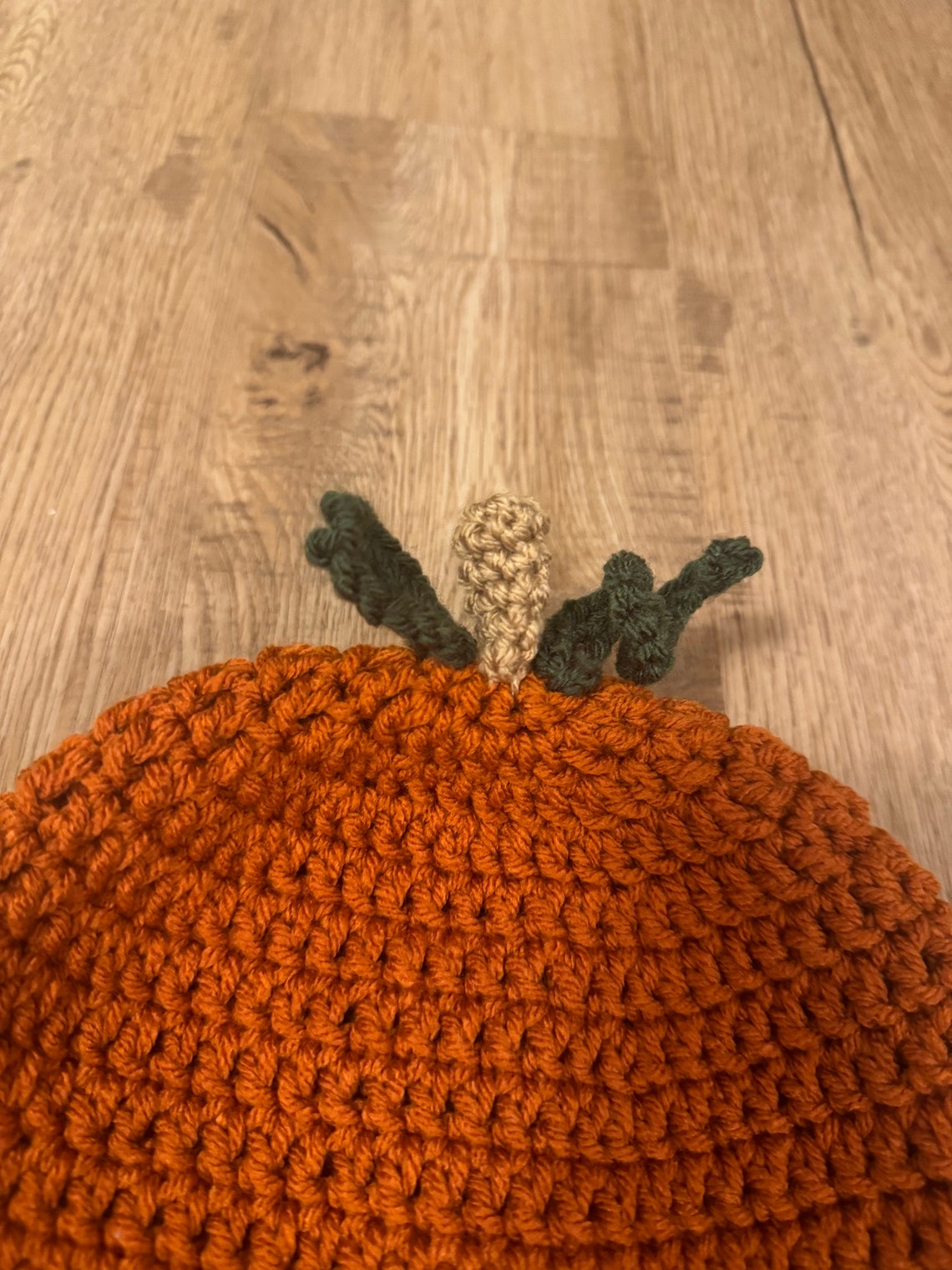 Pumpkin Toddler Hat, Toddler/preschool Hat, Pumpkin Crochet Hat ...