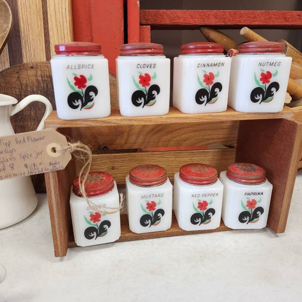 Milk Glass Spice - Etsy