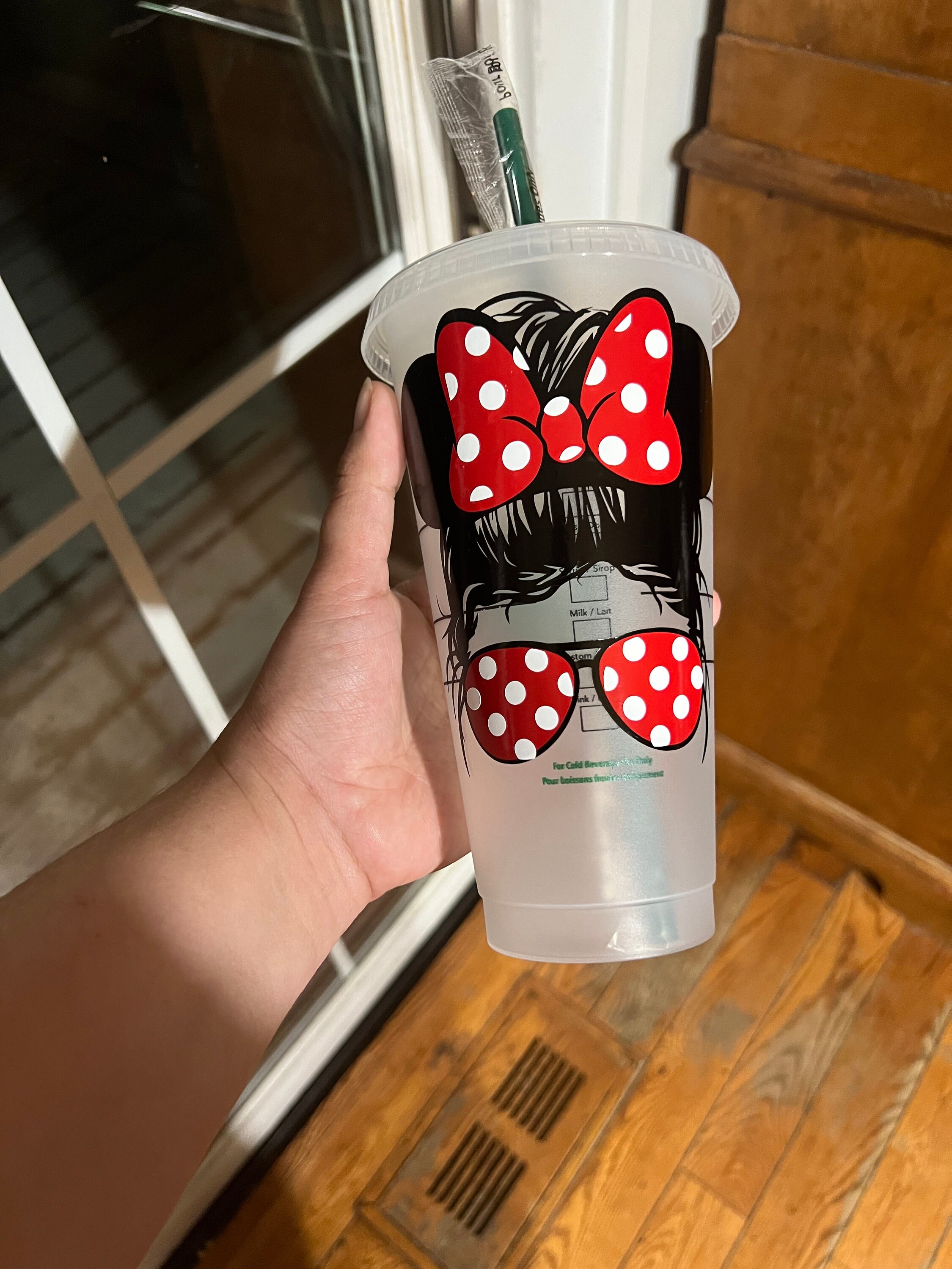 Messy Bun Starbucks Cup Messy Bun Cup Venti Cold Cup - Etsy UK