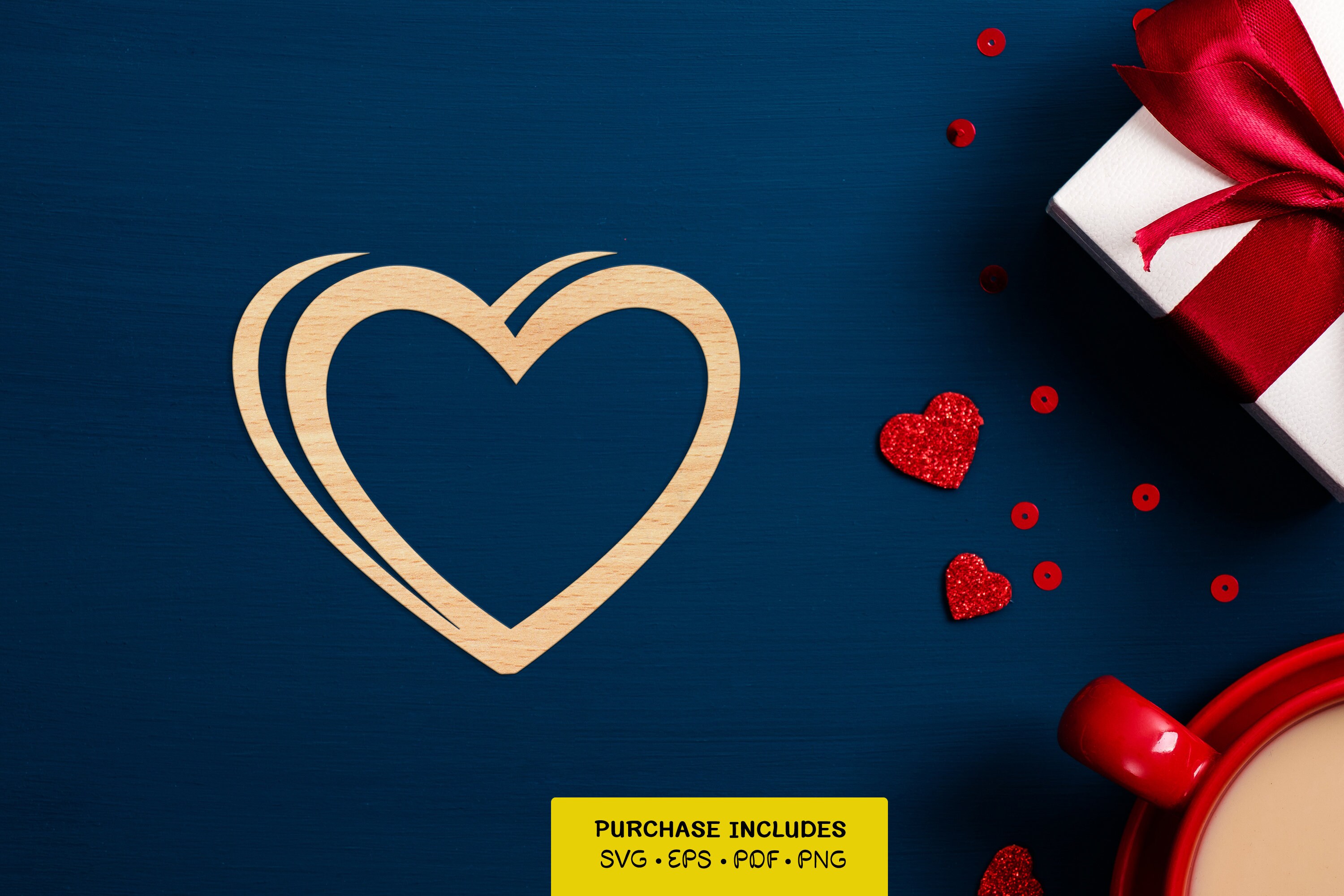 Open Heart Svg Valentine Svg Love Svg Heart Vector - Etsy