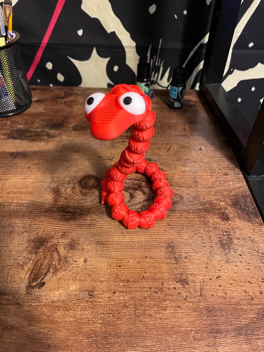 Flexible Googly Snake, Articulated Snake, Googly Eyes, Poseable Silly ...