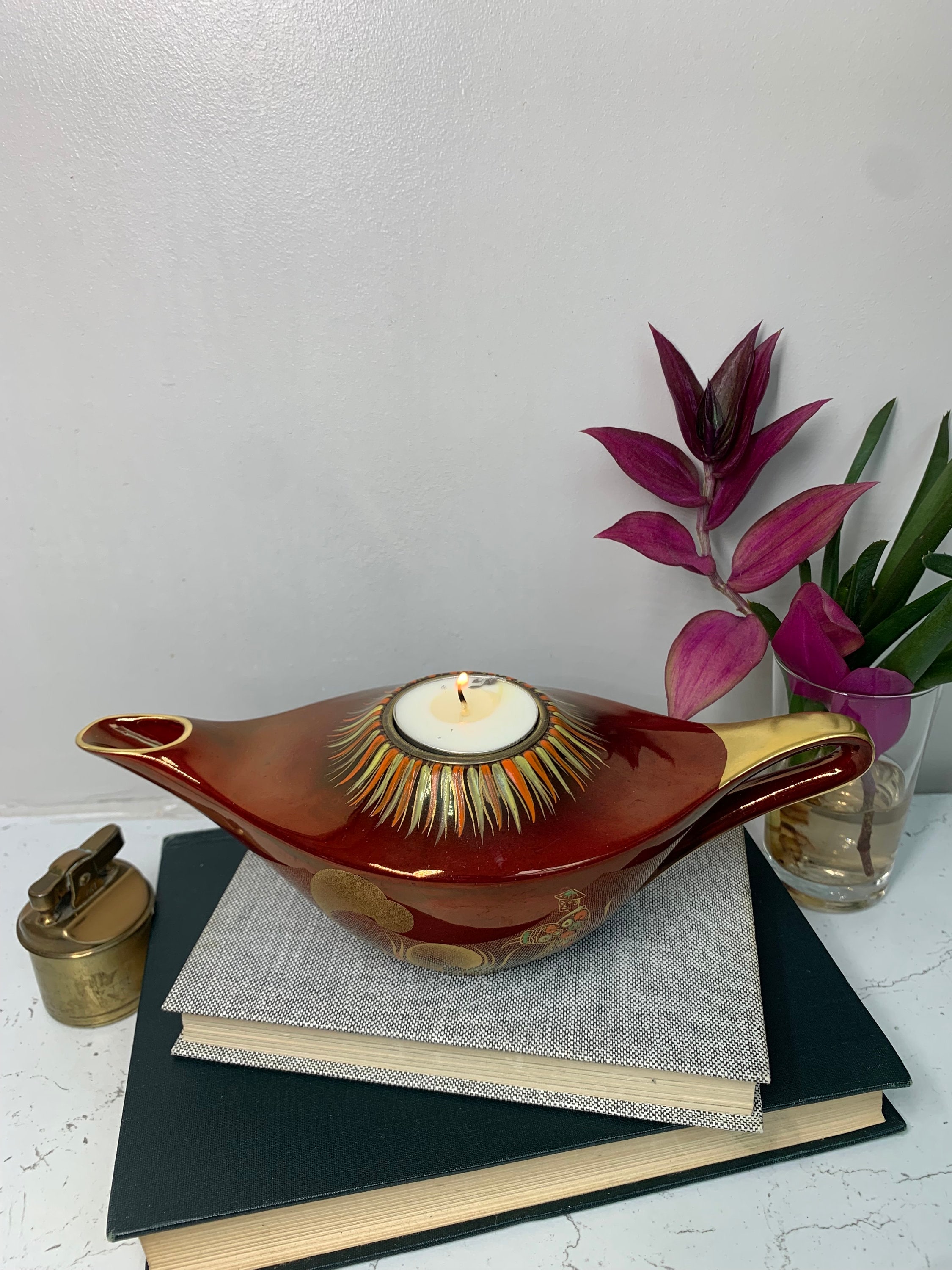 Carlton Ware Table Lighter Aladdin Genie Style vintage Ornamental ...