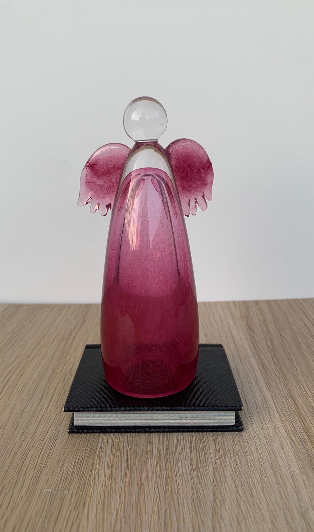 Hand Blown Glass Angel-guardian Angel Figurine-collectible Glass Art - Etsy