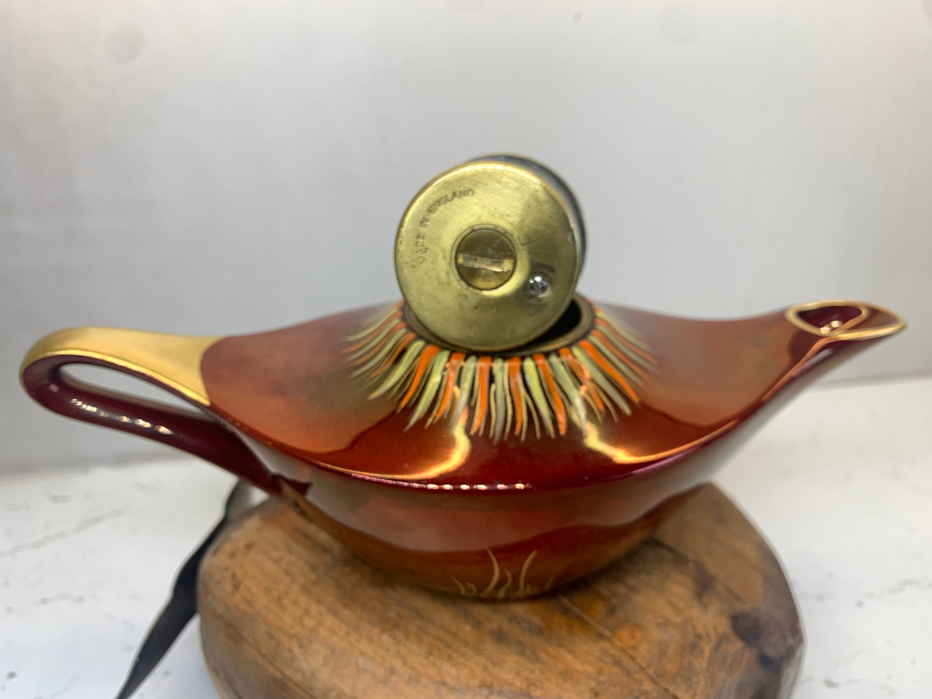 Carlton Ware Table Lighter Aladdin Genie Style vintage Ornamental ...