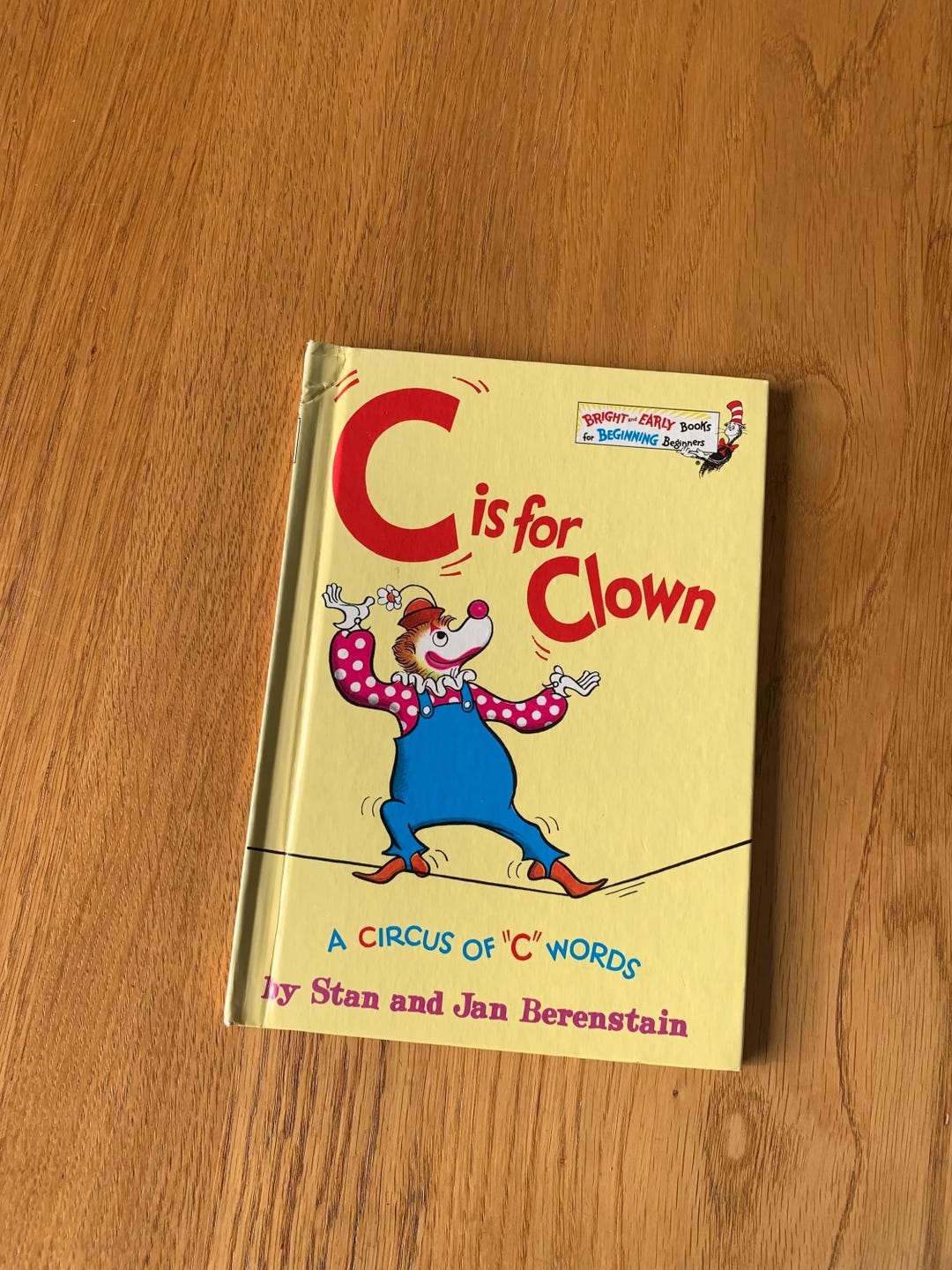 C is for Clown A Circus of C Words by Stan Berenstain Hardcover 1972 - Etsy