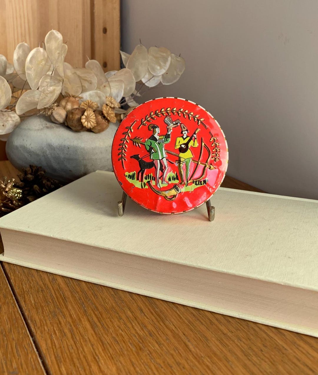 Sweet Vintage Tin Baret Ware Miniature Made in England - Etsy