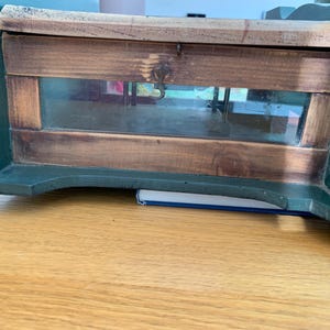 Friesian Dutch Antique Vintage Hindeloopen Wall Clock Warmink Wuba ...