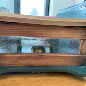 Friesian Dutch Antique Vintage Hindeloopen Wall Clock Warmink Wuba ...