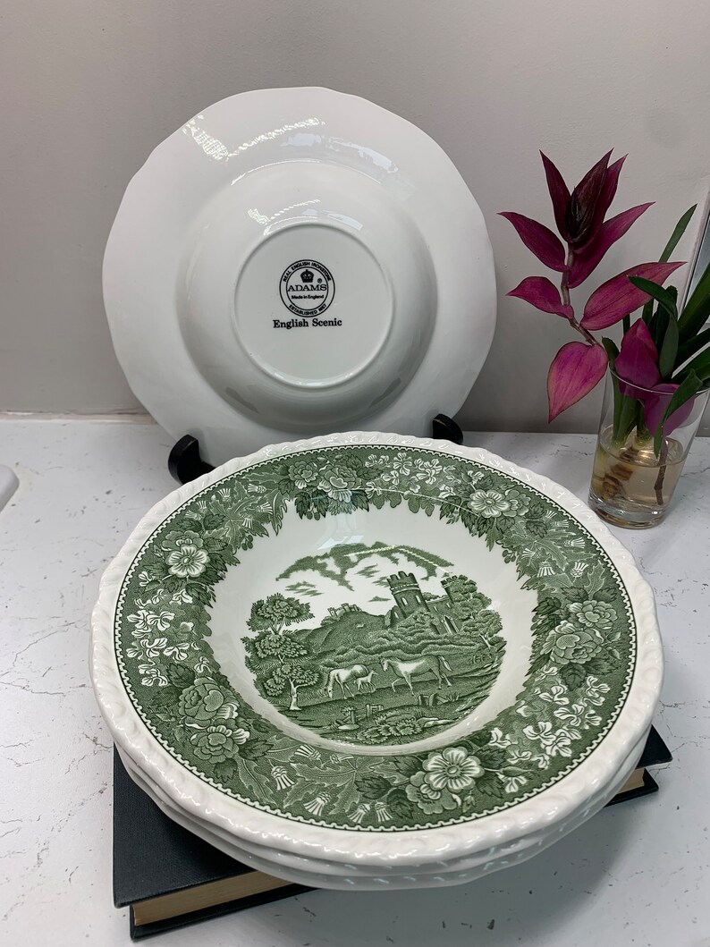 Adams Pottery in Staffordshire England-adams China, English Scenic ...