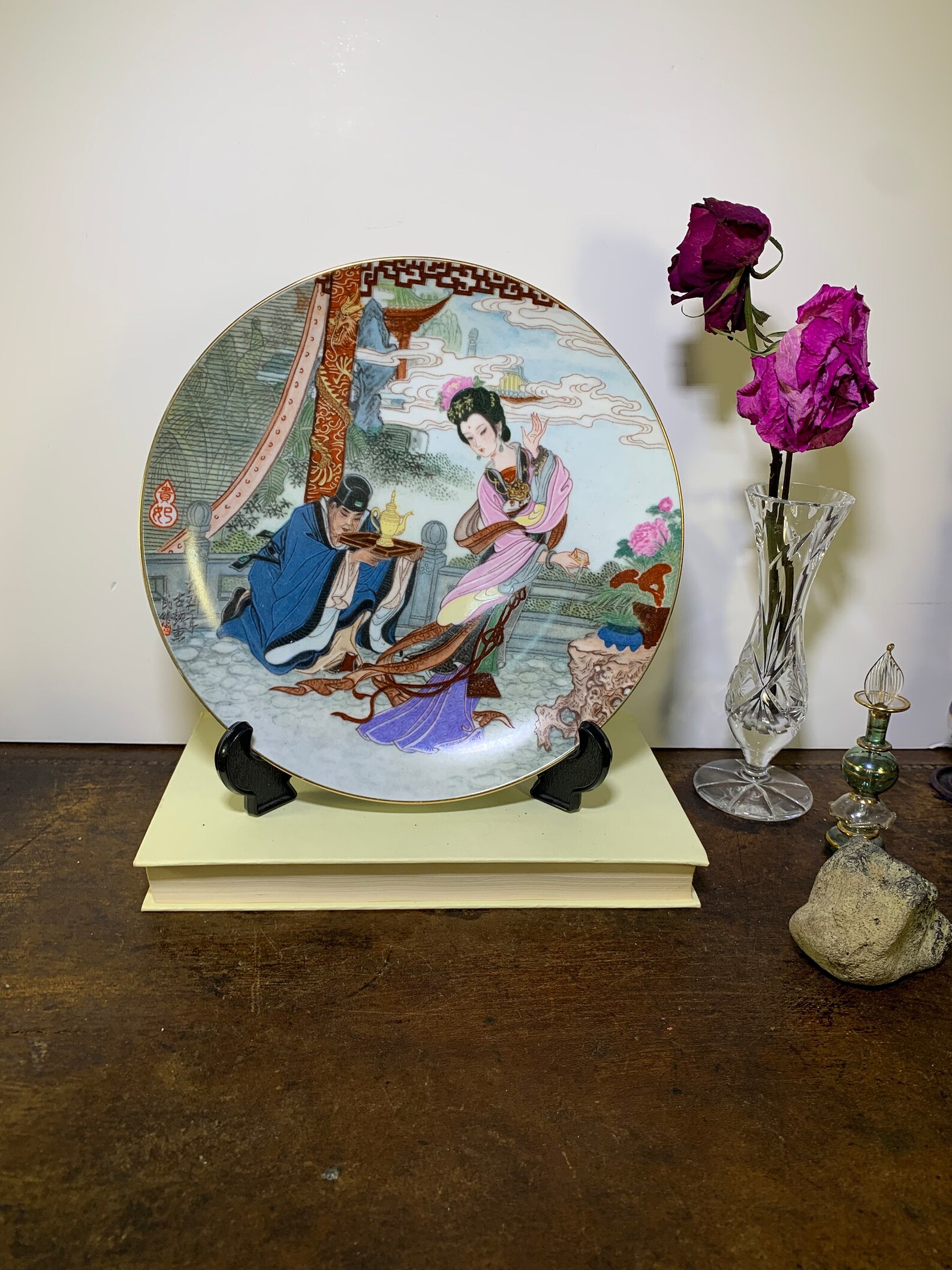 Vintage Chinese Decorative Plates Imperial Jingdezhen Porcelain 2k-3 - Etsy