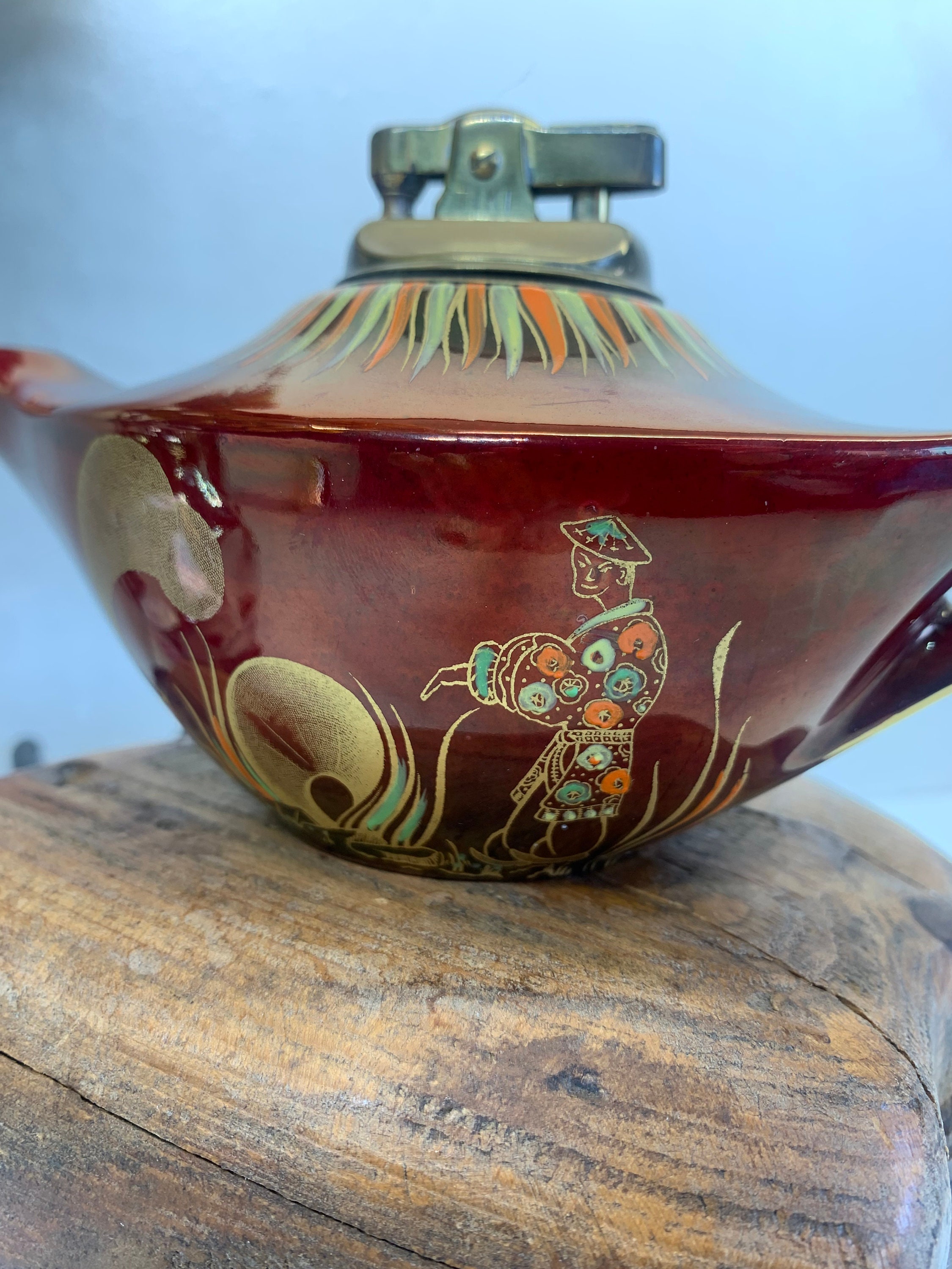 Carlton Ware Table Lighter Aladdin Genie Style vintage Ornamental ...