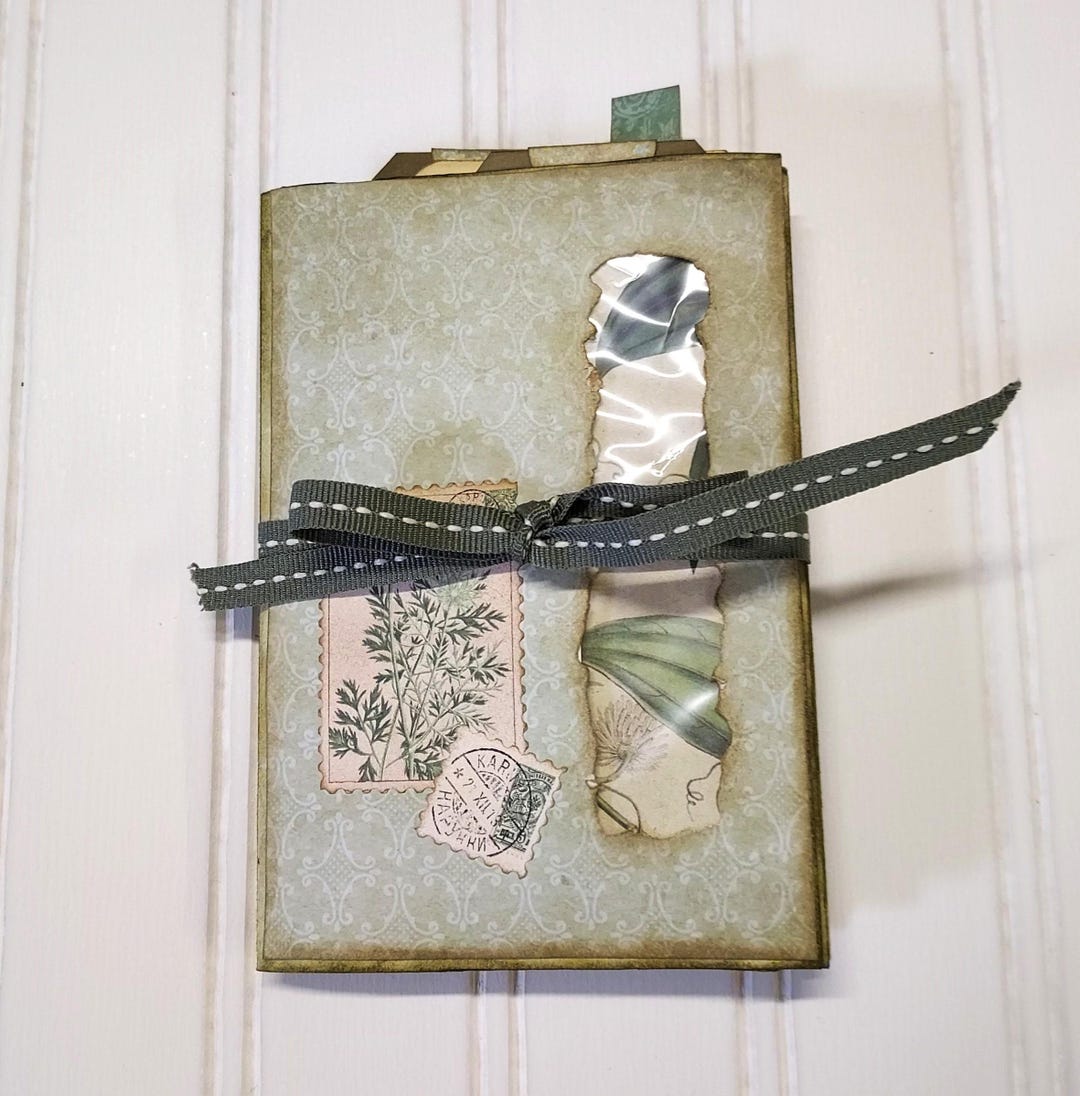 Handcrafted Mini Junk Journal - Etsy