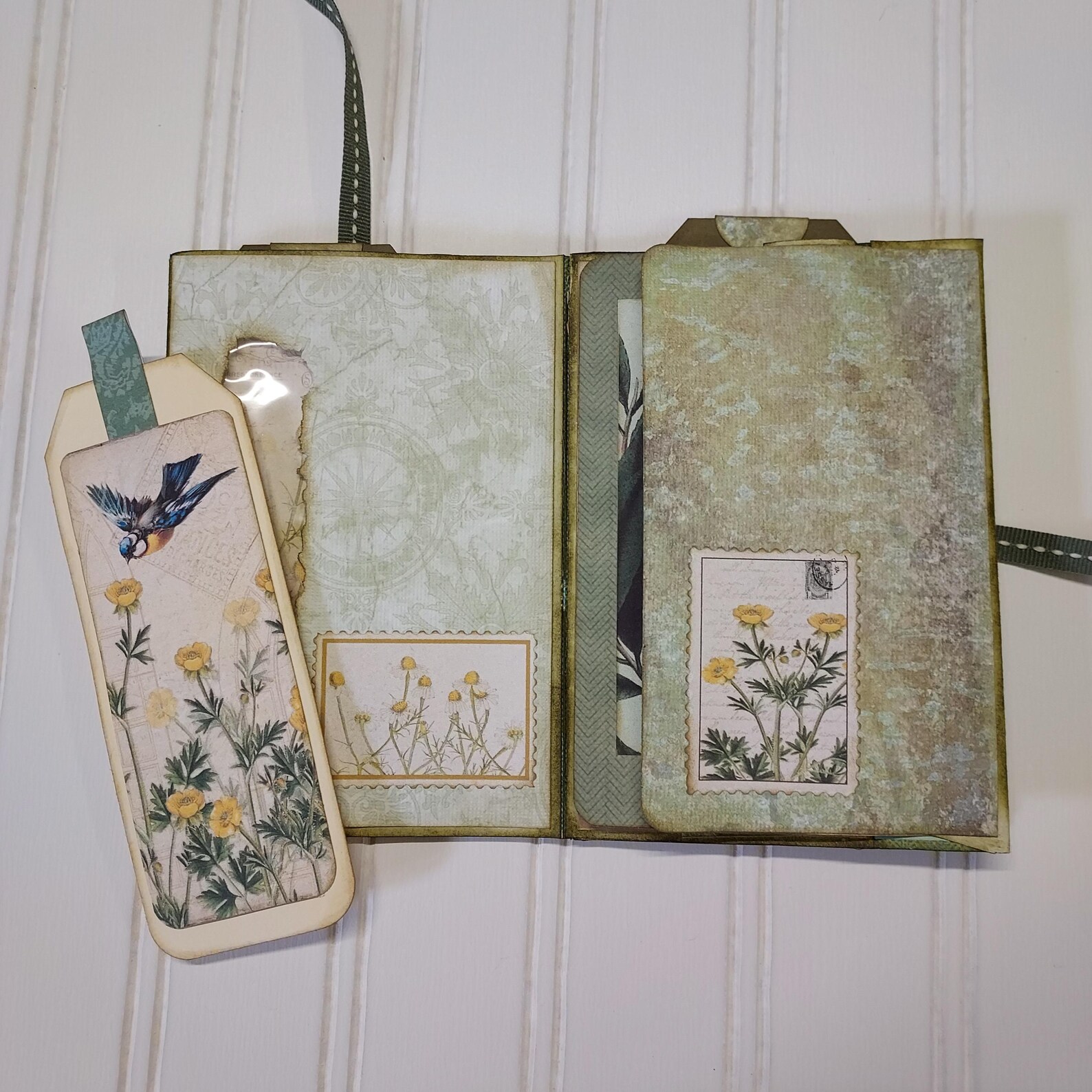 Handcrafted Mini Junk Journal - Etsy