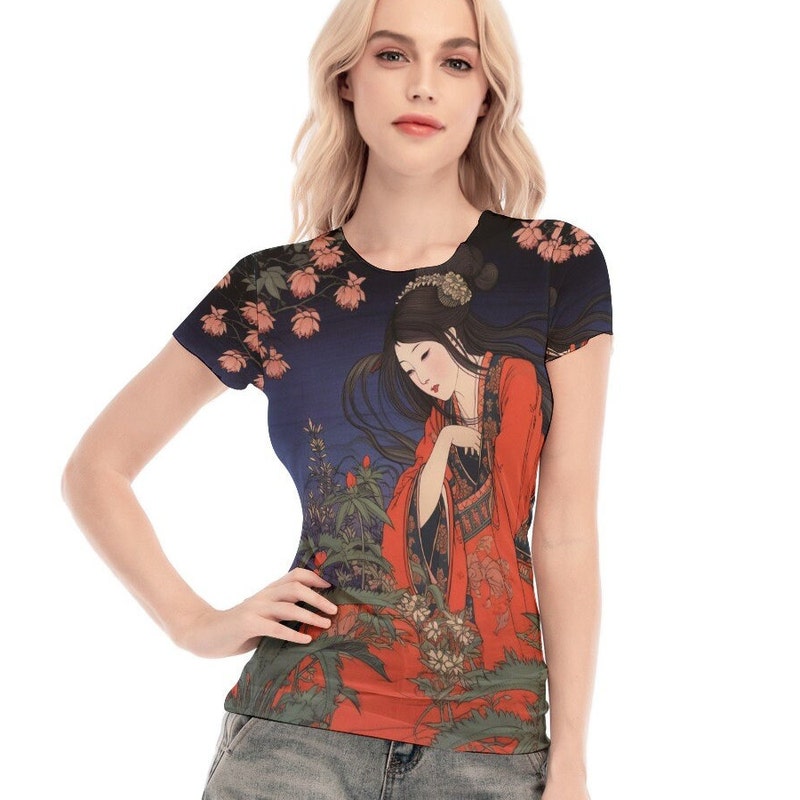 Japanese Art Shirt - Etsy