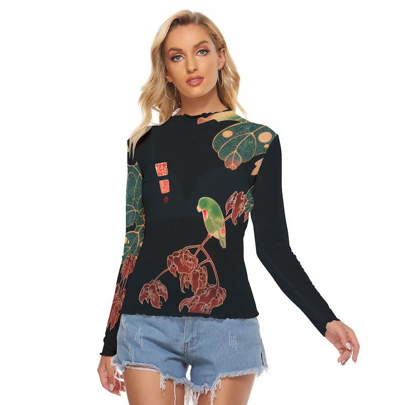 Japanese Art Blouses - Etsy