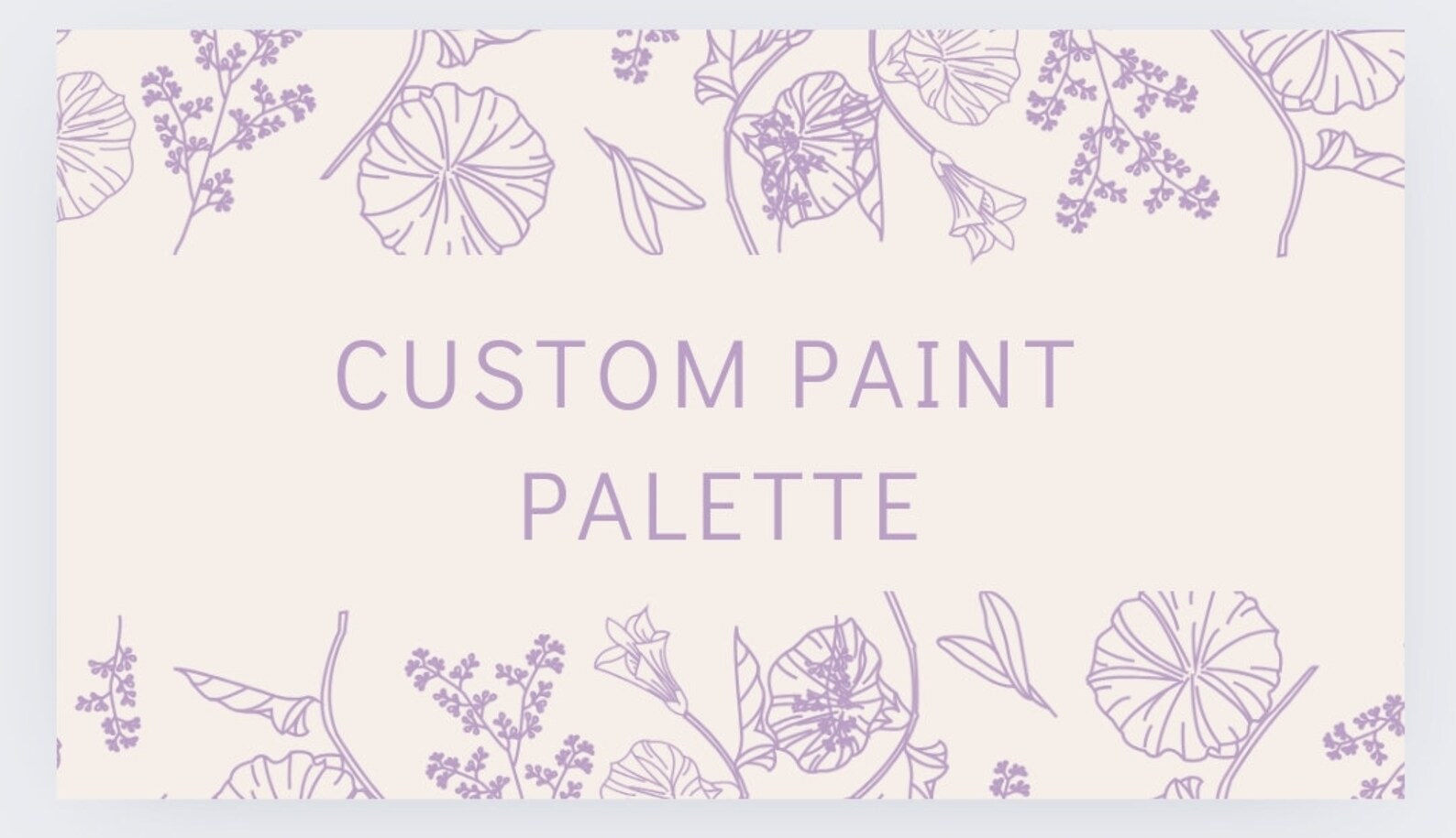 Custom Paint Palette | Resin Paint Gift | Unique Handmade Gift | Gift ...
