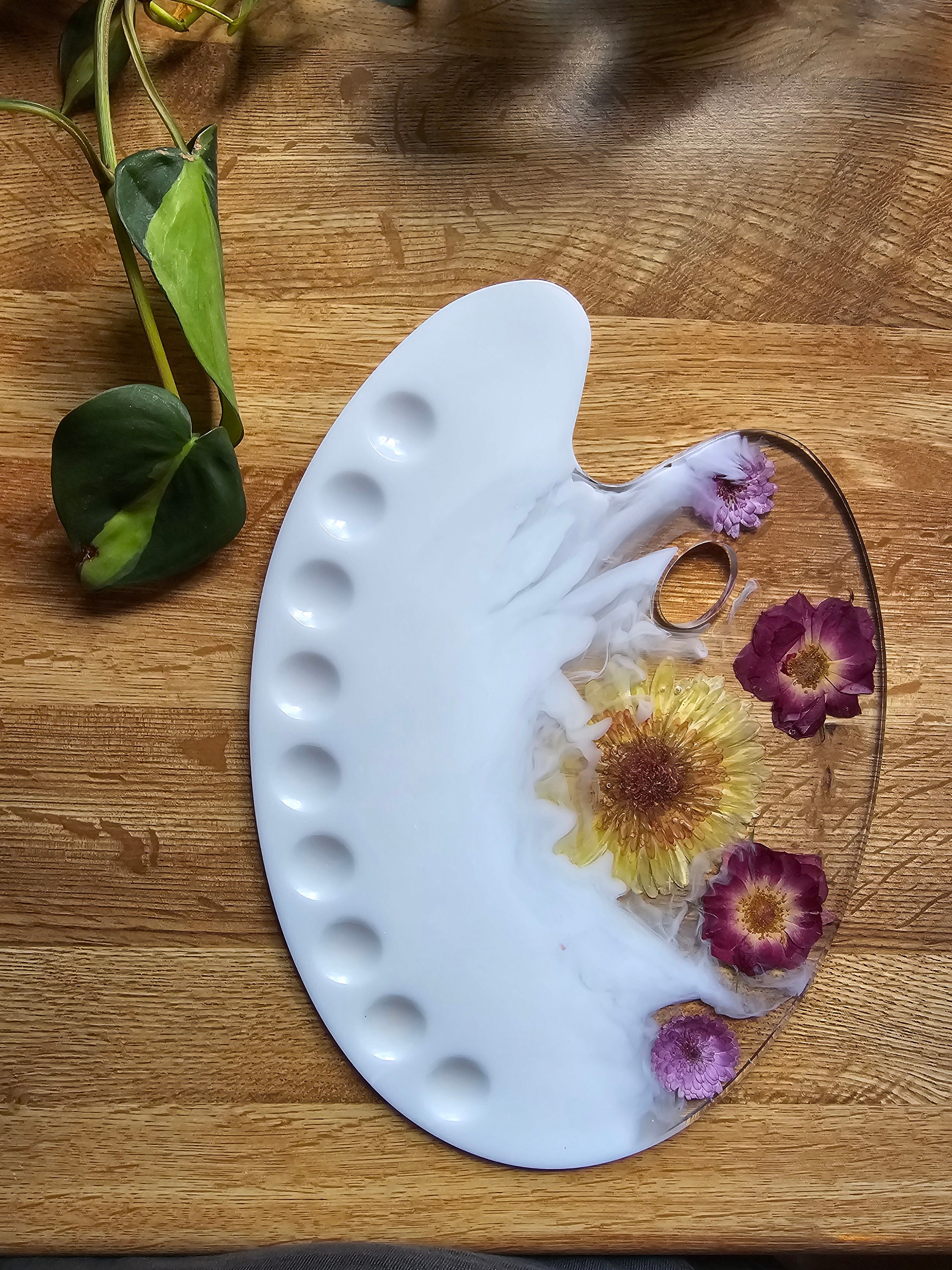 Custom Paint Palette | Resin Paint Gift | Unique Handmade Gift | Gift ...