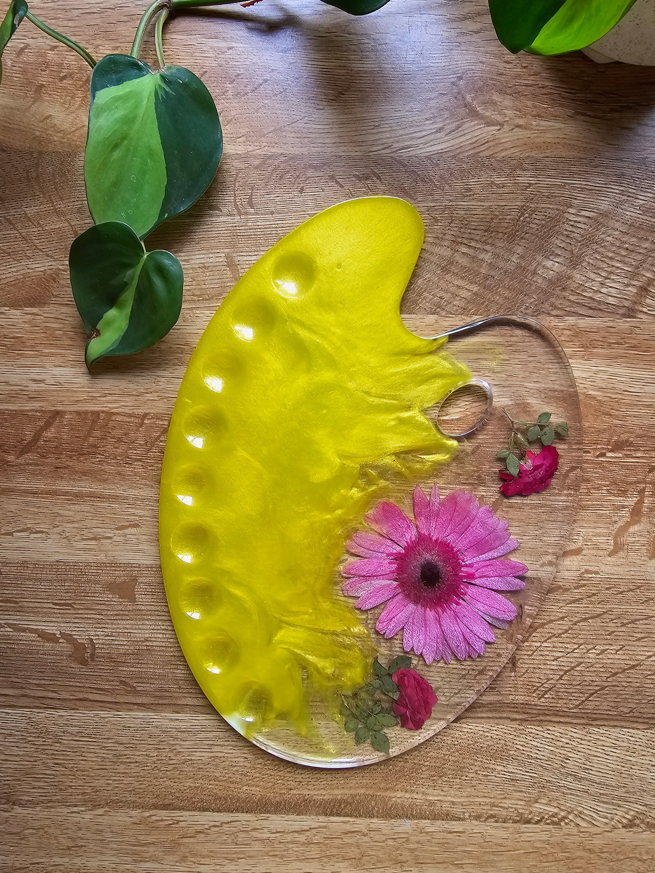 Custom Paint Palette | Resin Paint Gift | Unique Handmade Gift | Gift ...