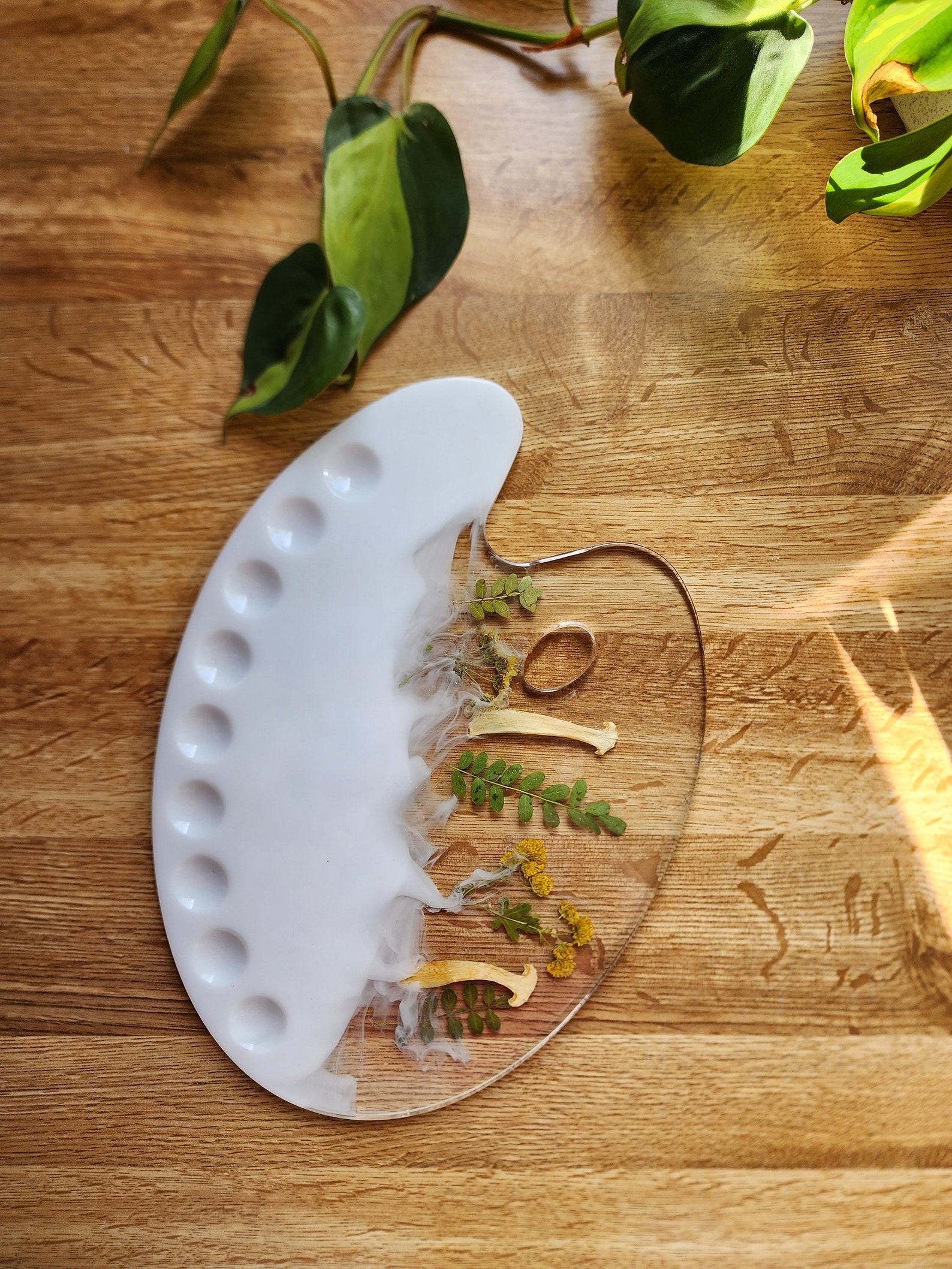 Custom Paint Palette | Resin Paint Gift | Unique Handmade Gift | Gift ...