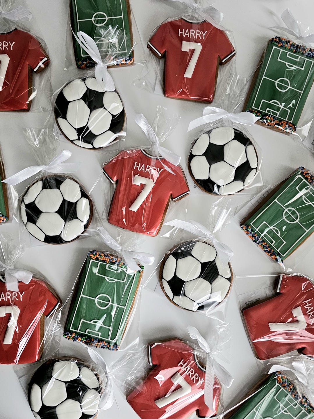 Football Cookies: Spiced Caramel Royal Icing Party Favors - Etsy