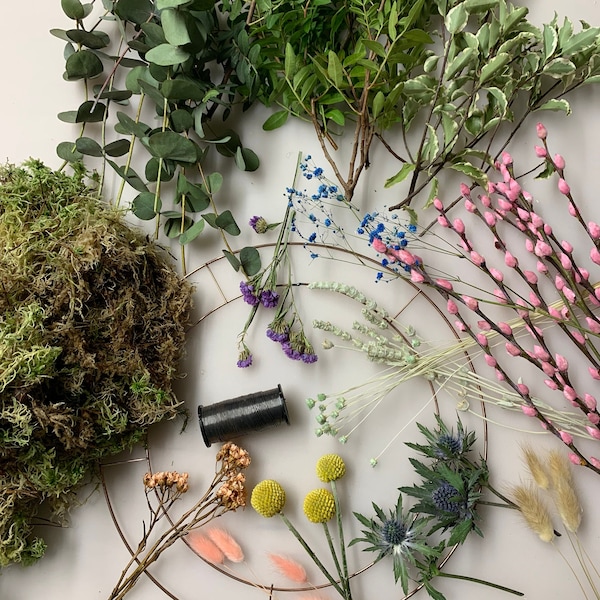 Spring Wreath - Etsy UK