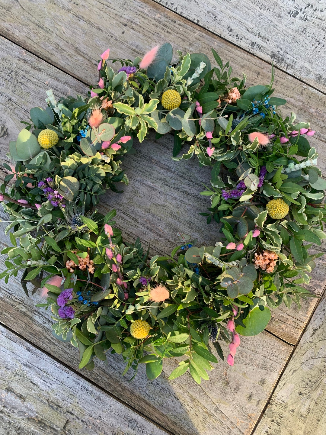 Spring Wreath Kit. DIY Make Your Own Fresh Spring Wreath Kit ...