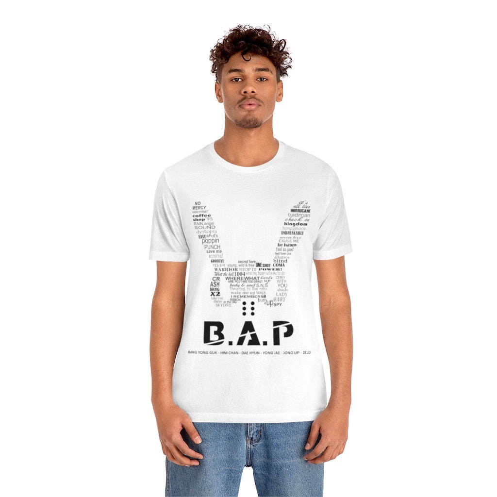 B.A.P Shirt, Kpop Shirt, bap kpop, b.a.p tshirt, Bang Yongguk, Daehyun ...
