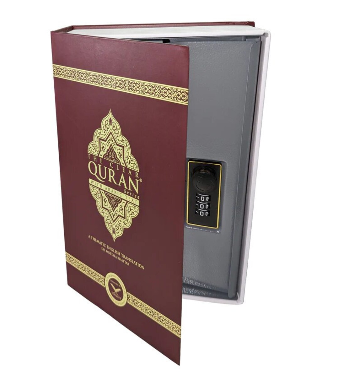 Secret Quran Safe With Lock Portable Diversion Safe Box, Hidden ...