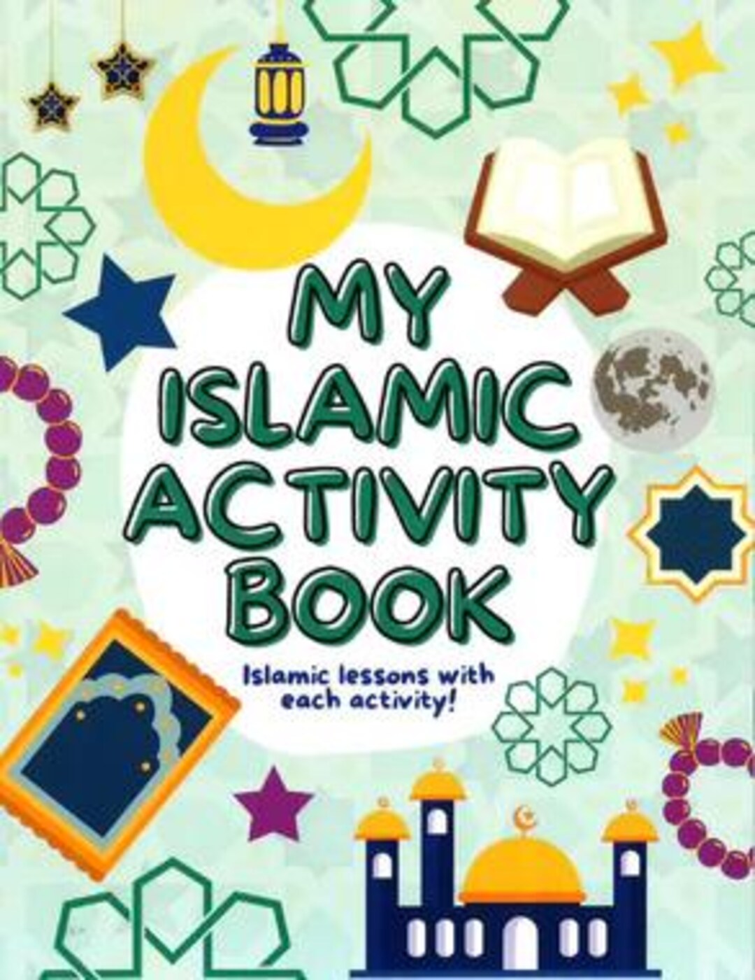 My Islamic Activity Book by Barakah Books - Etsy