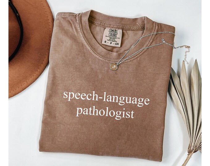 Speech Language Pathologist Shirt, Speech Therapist Shirt, Speech ...