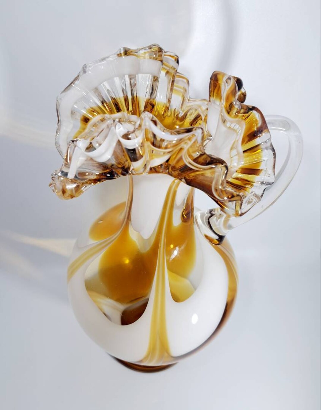 Carlo Moretti Glass Vase Italy 60s - Etsy