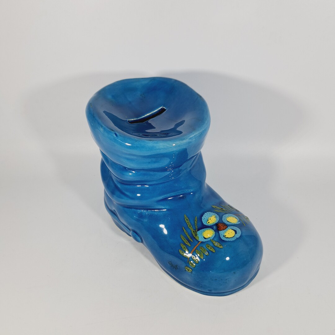 Ceramic Shoe Money Box 70s - Etsy UK