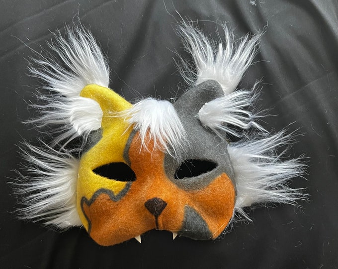 Tan Cat Mask - Etsy