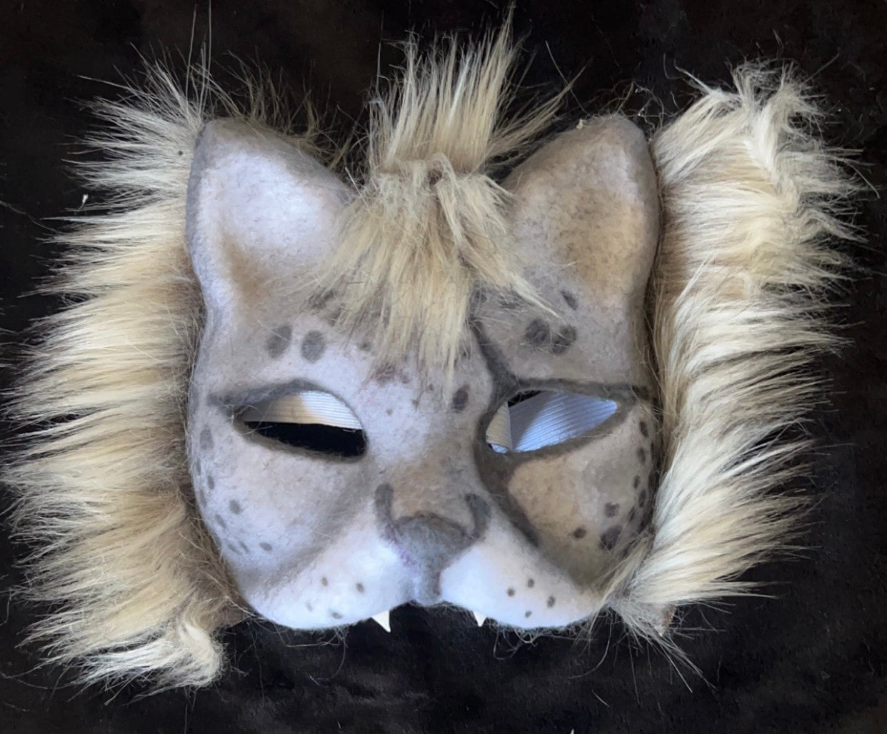 Snow Leopard Mask - Etsy