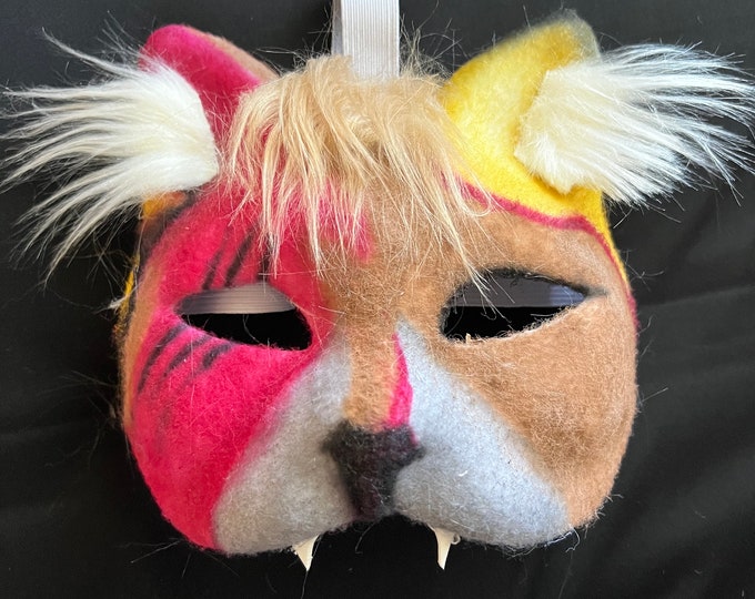 Tan Cat Mask - Etsy