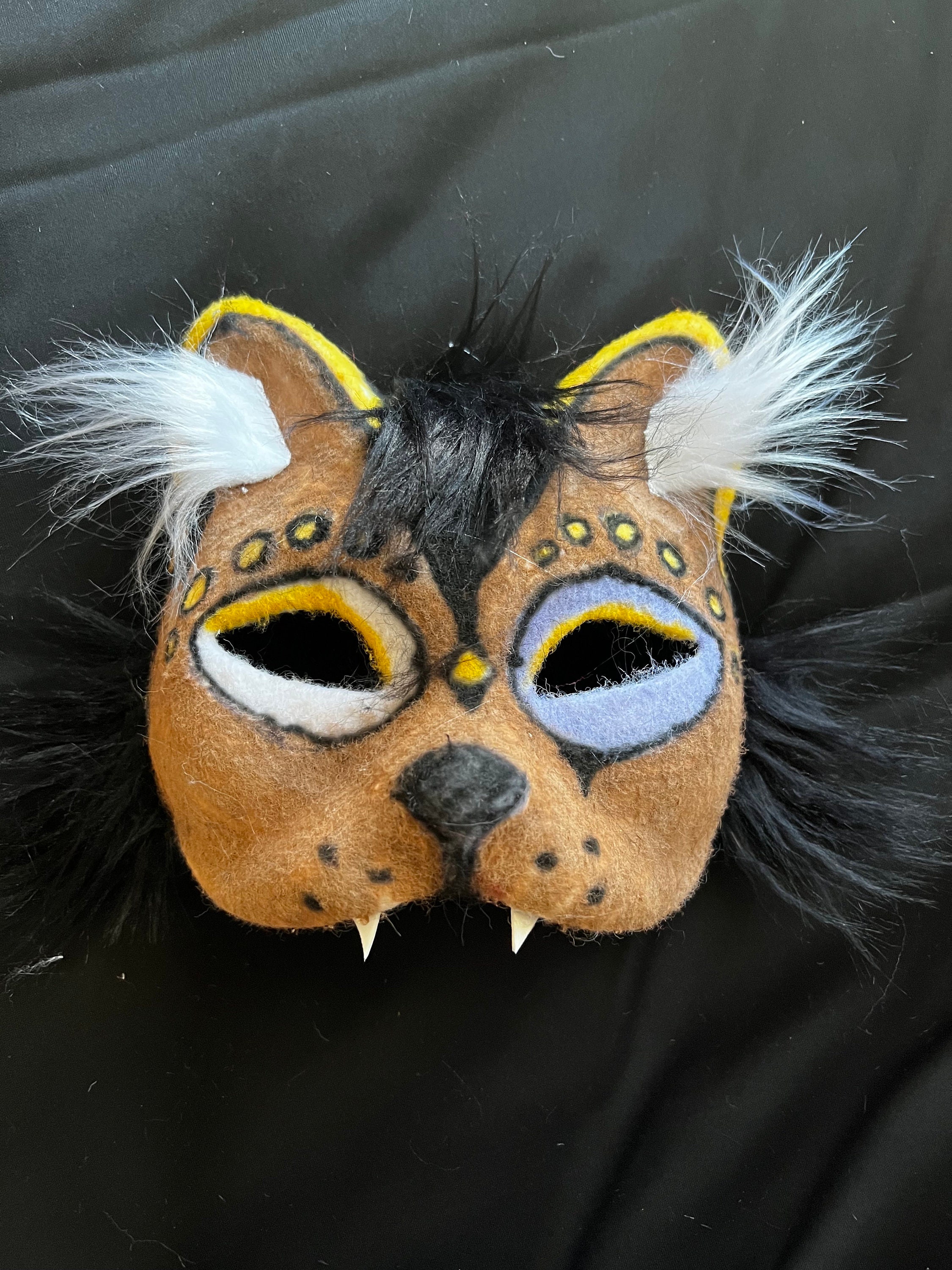 Tan Cat Mask - Etsy