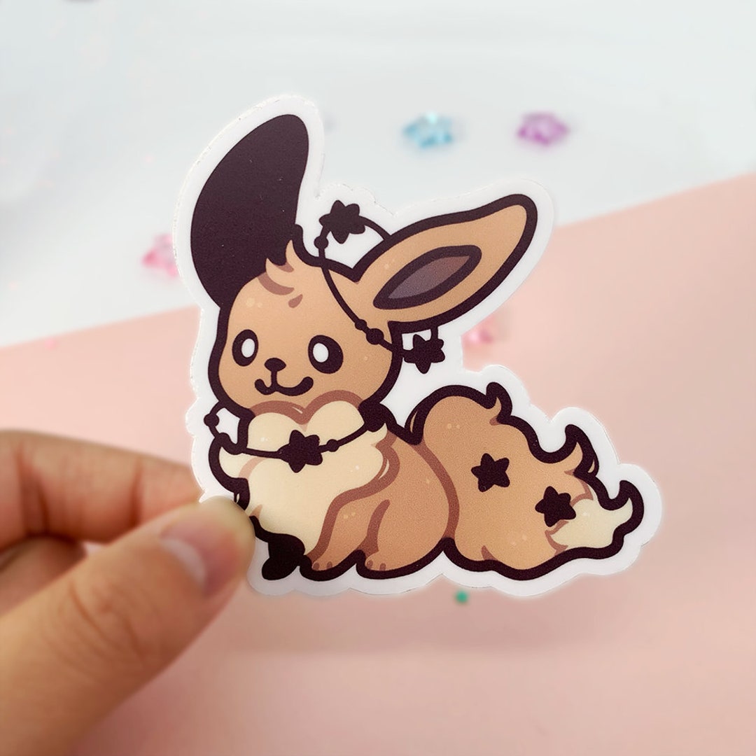 Eeveelution Stickers | PKMN Matte Vinyl Cute Animals Video Game Laptop ...
