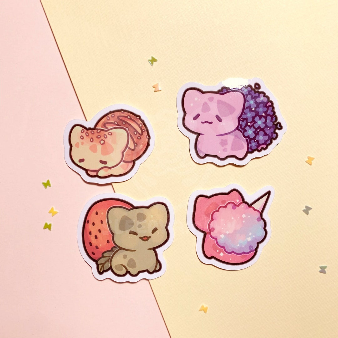 Silly Bulba Sticker Set | PKMN Kawaii Cute Anime Video Game Creatures ...