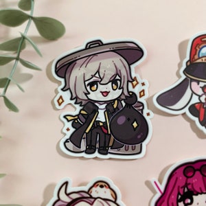 Honkai Star Rail Stickers | HSR Matte Vinyl Anime Video Game Laptop ...