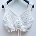 White Granny Square Top, Crochet Crop Top, Tank Top, White Crochet Top ...